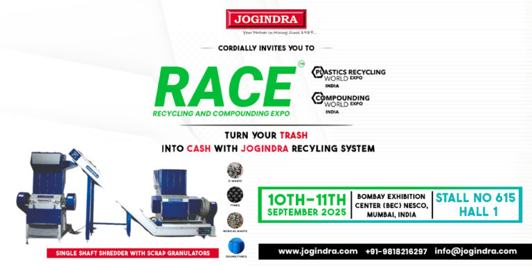 Plastic Recycling Machine Manufacturer in India | Jogindra